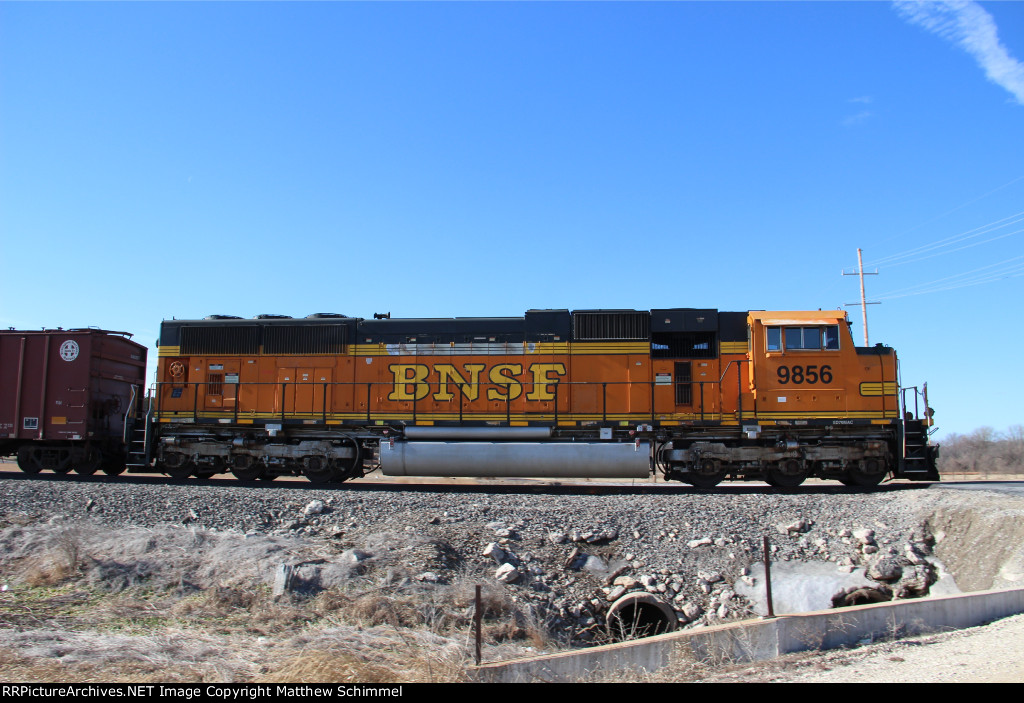 BNSF 9856 - DPU